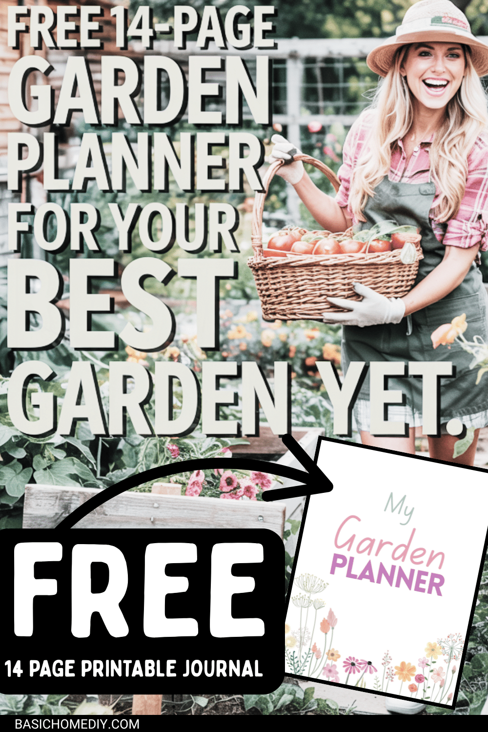 Free Printable Garden Planner for Your Best Growing Season Yet - Basic ...