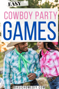 Fun Cowboy Party Games for Kids and Adults - Basic Home DIY