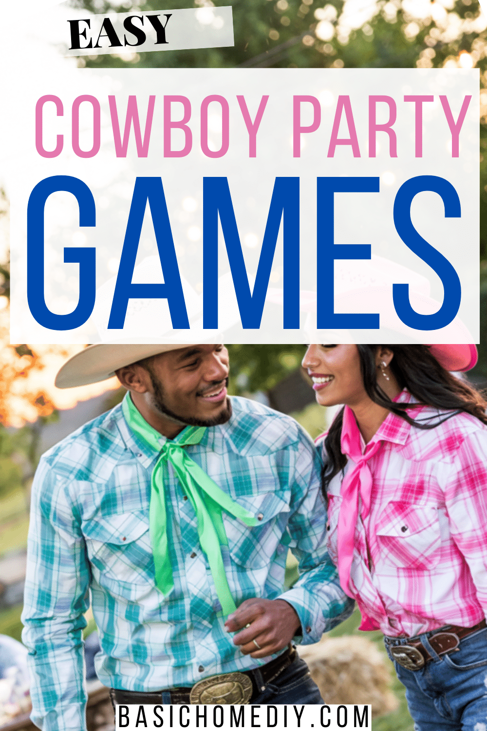 Fun Cowboy Party Games for Kids and Adults - Basic Home DIY