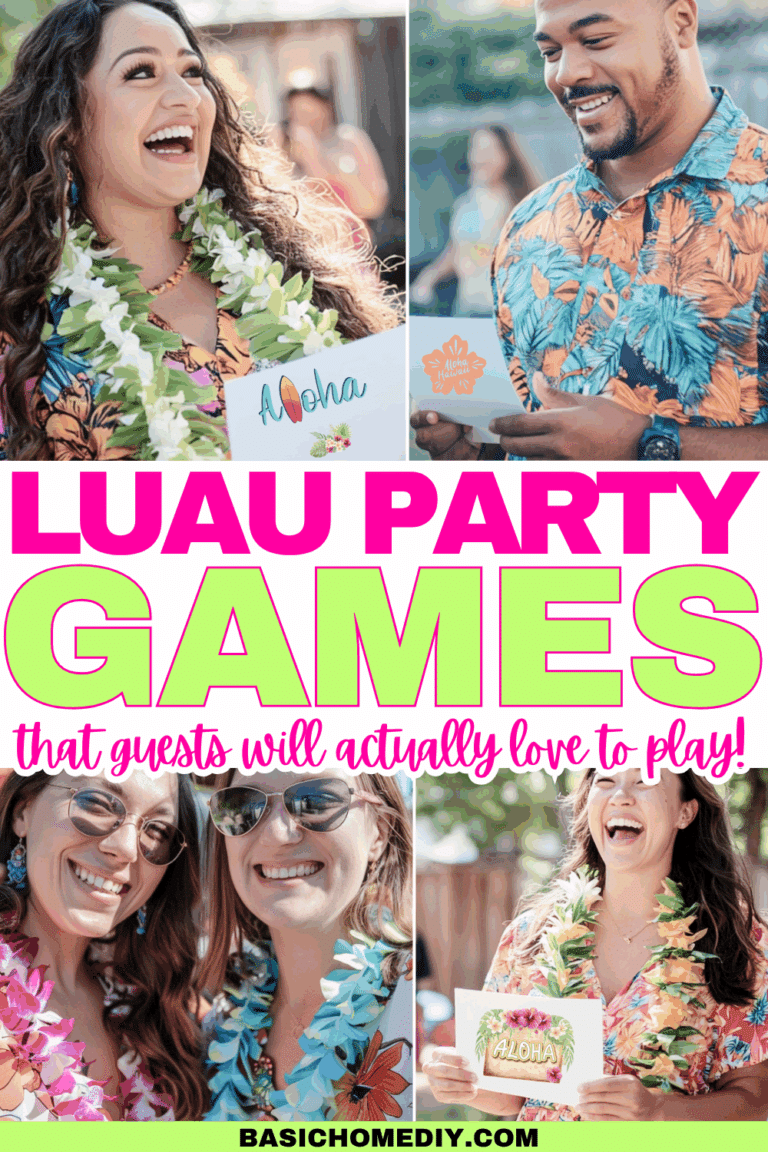 Fun Luau Party Games for Kids and Adults to Play in 2026 - Basic Home DIY