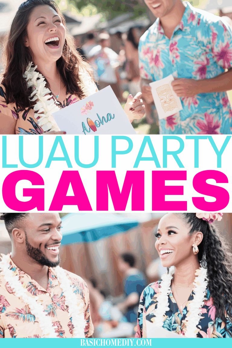 Fun Luau Party Games for Kids and Adults to Play in 2026 - Basic Home DIY
