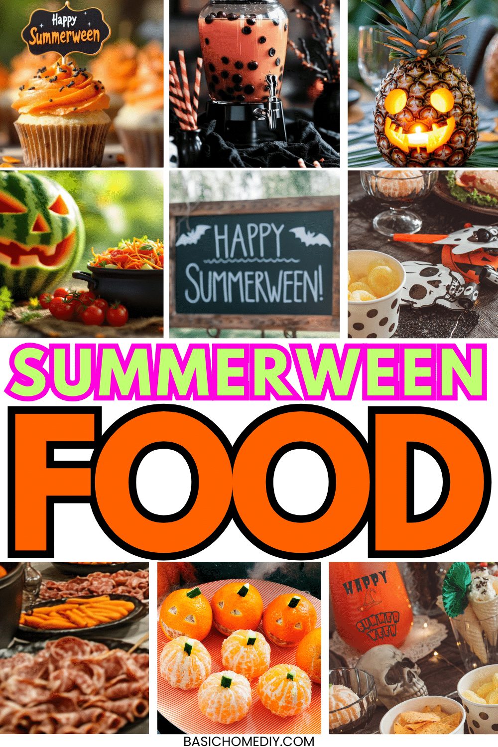 Easy Summerween Food for a Hauntingly Fun Summer Celebration - Basic ...