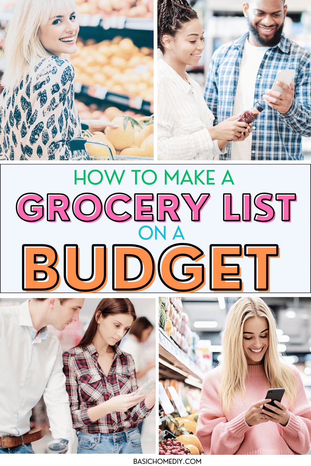 How to Make a Grocery List on a Budget To Save Money in 2025 - Basic ...