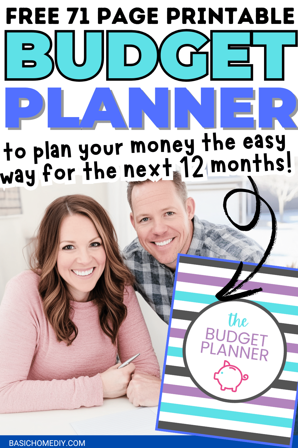 Easy Budget Planner: Free 71-Page Printable Monthly Money Planner ...