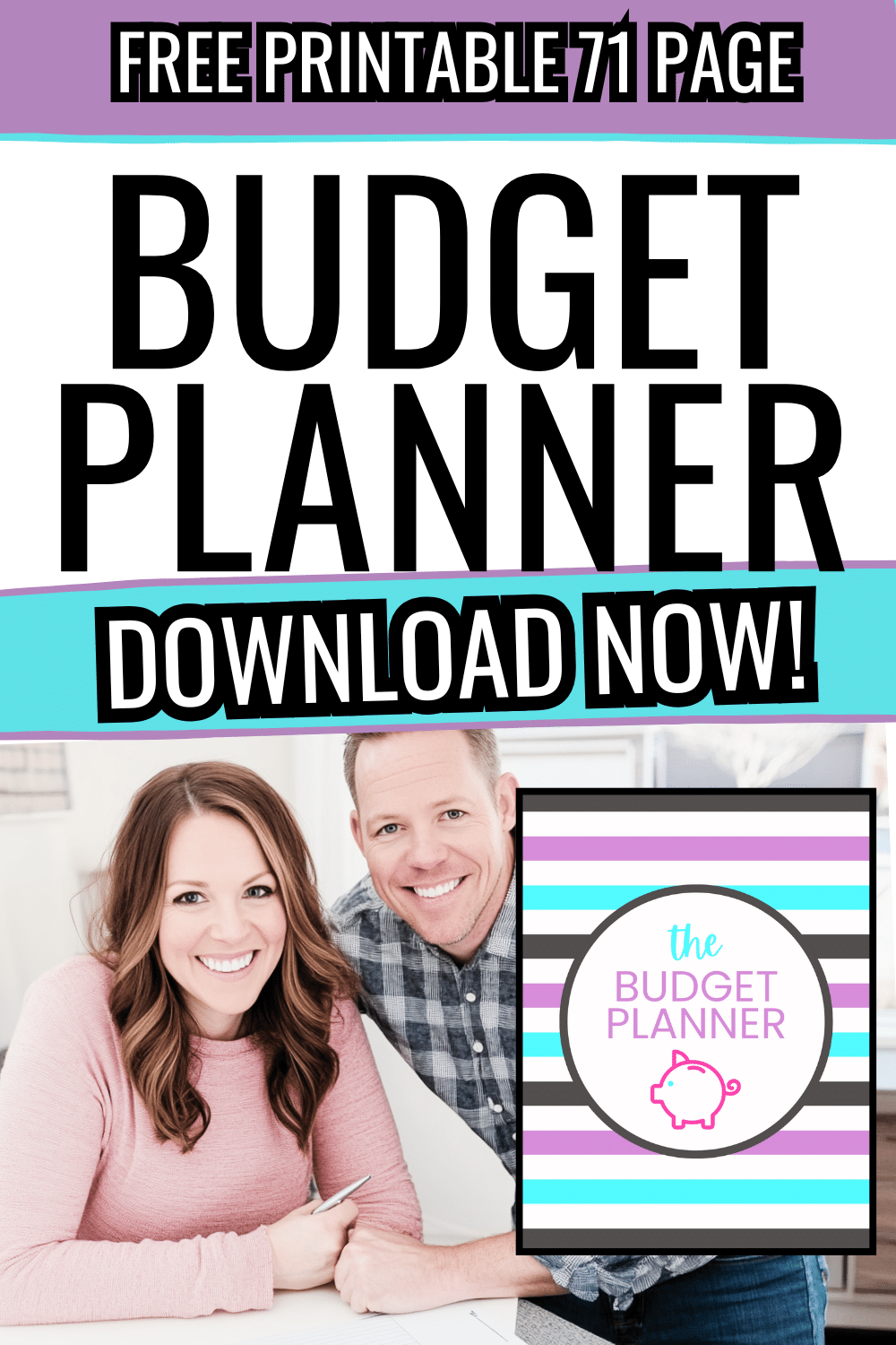 Easy Budget Planner: Free 71-Page Printable Monthly Money Planner ...