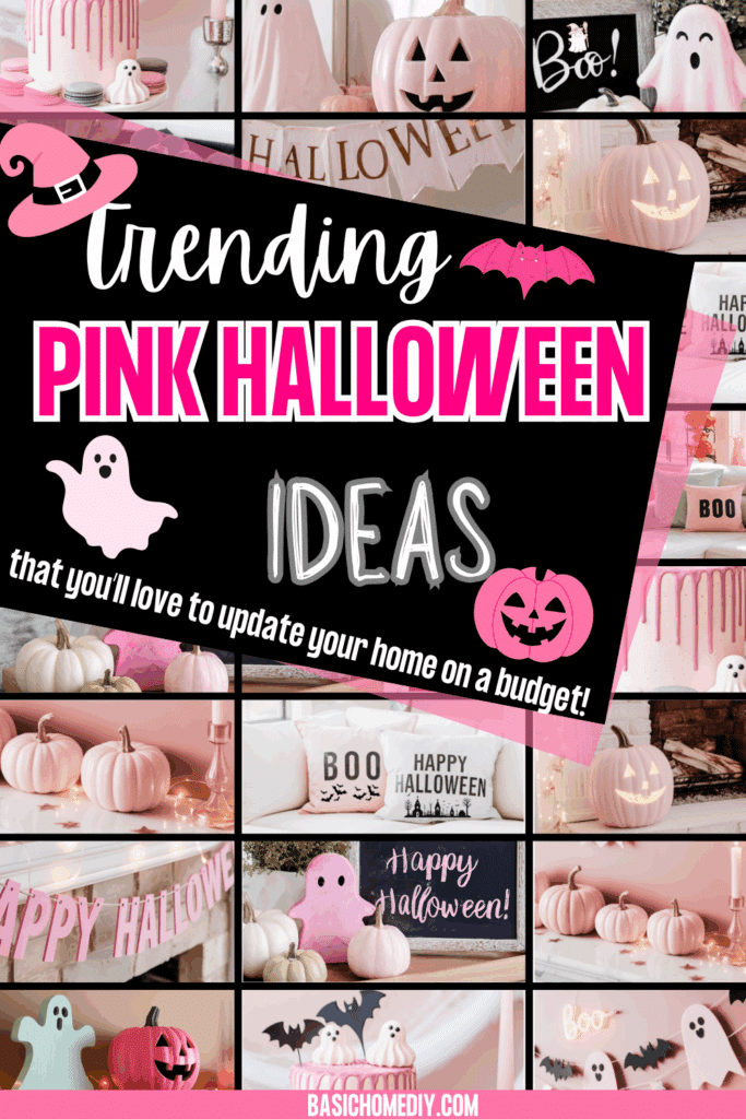 Pink Halloween Decor: Easy Ideas to Add This Spooky Season Trend to ...