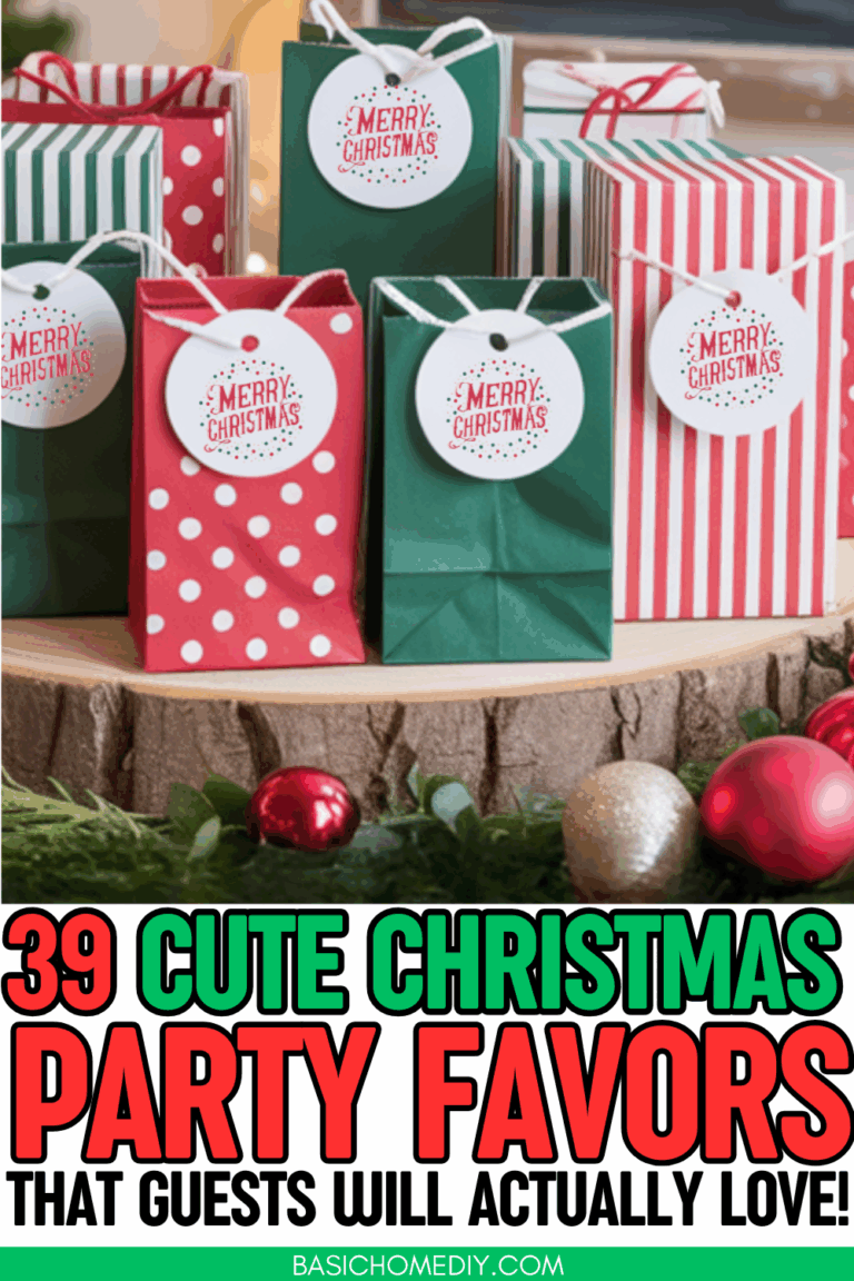 39 Best Christmas Favors Your Party Guests Will Actually Love - Basic ...