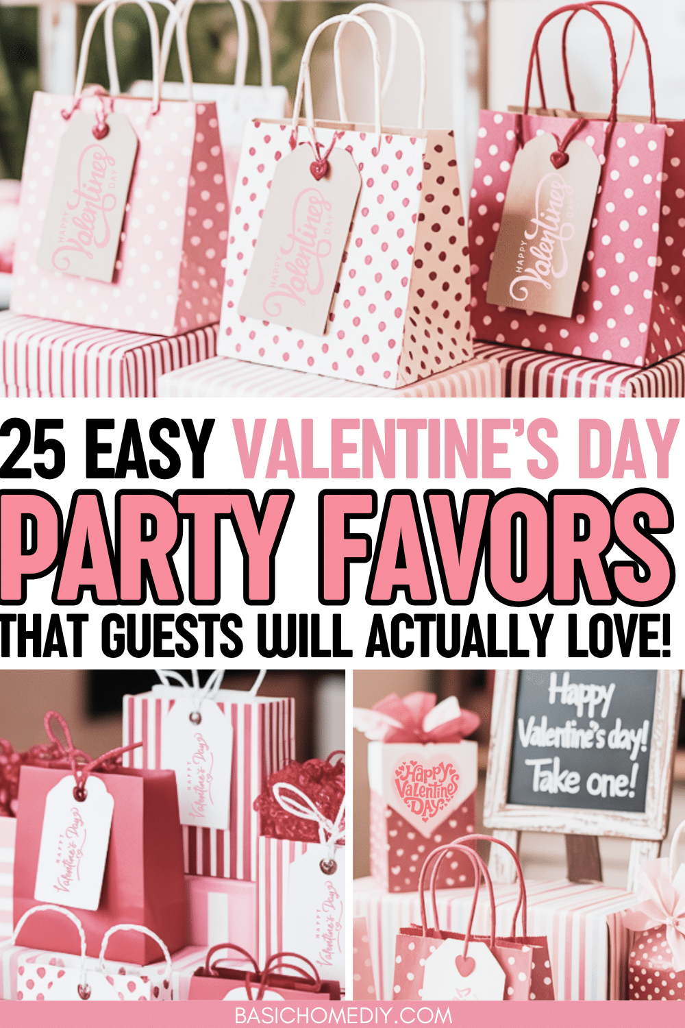 25 Easy Valentine’s Day Favors Your Guests Will Actually Love - Basic ...