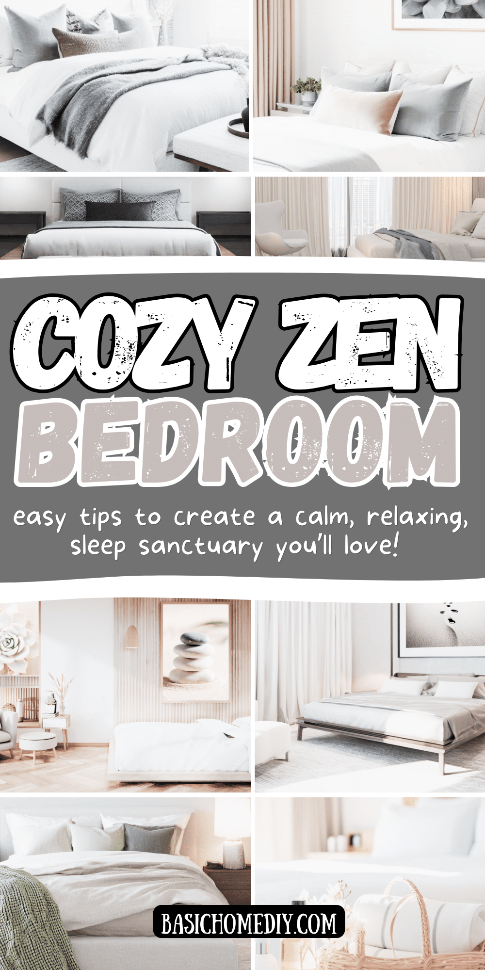 Cozy Zen Bedroom: Easy Tips to Create a Calm, Relaxing, Sleep Sanctuary ...