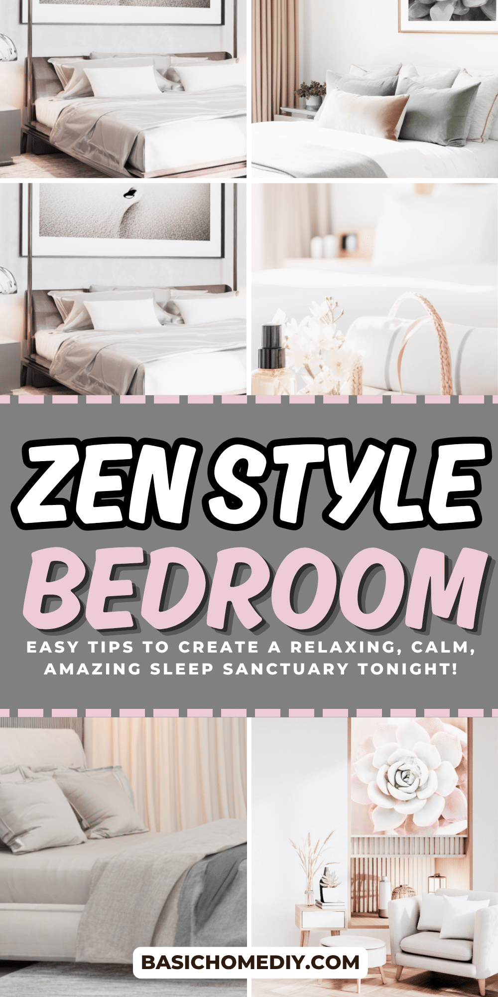 Cozy Zen Bedroom: Easy Tips to Create a Calm, Relaxing, Sleep Sanctuary ...
